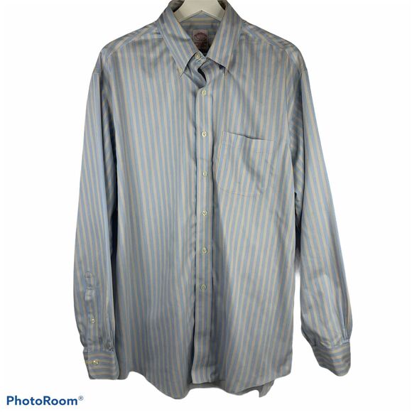 Brooks Brothers | Shirts | Brooks Brothers 346 Size L Button Down Shirt ...